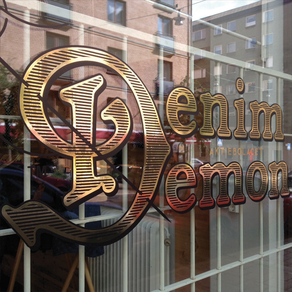 boy bastiaens | denim demon | brand identity