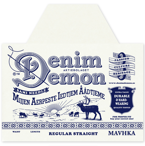 boy bastiaens | denim demon | brand identity